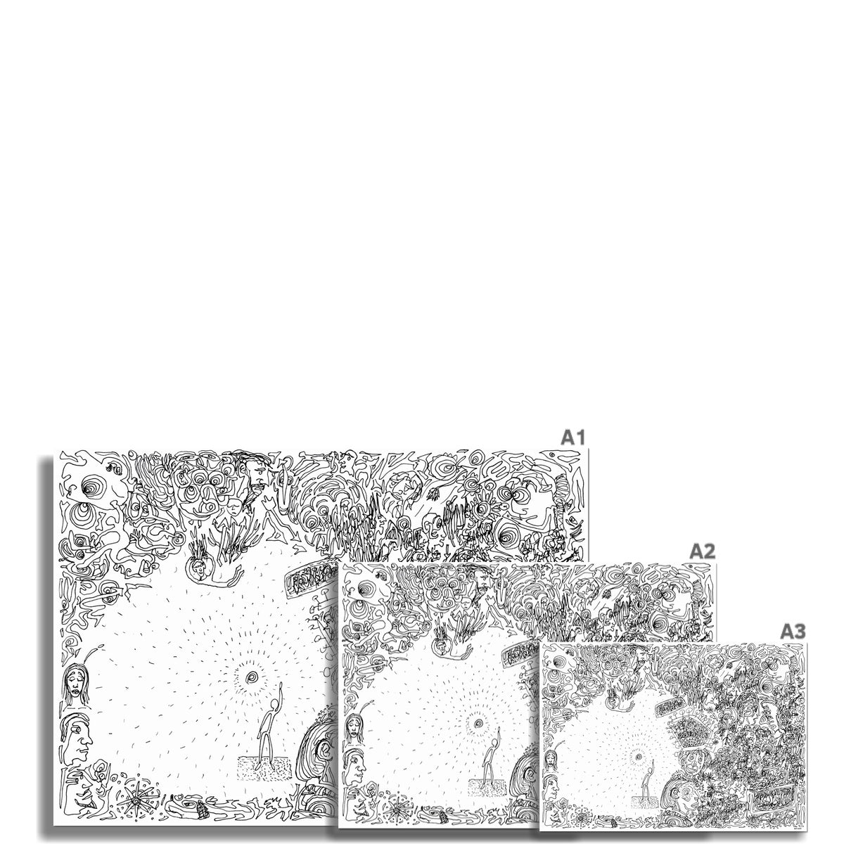 Let there be light: and there was light Fine Art Print